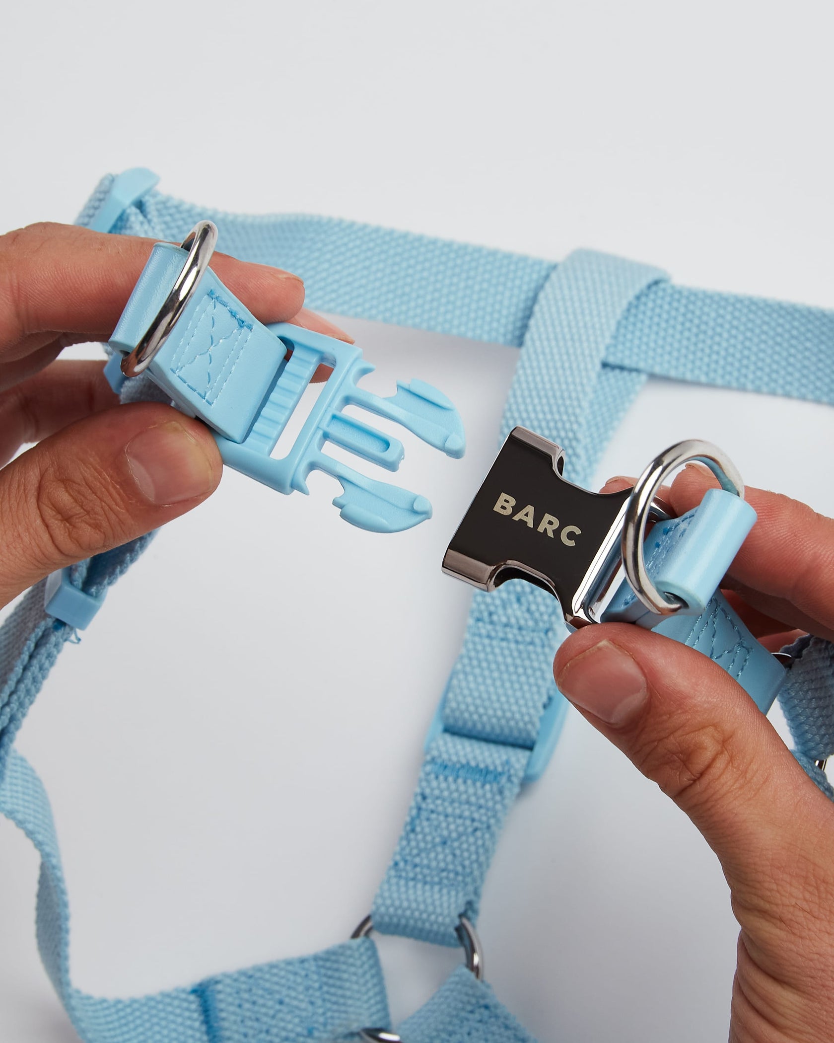 Luxury Coastal Blue Dog Harness | Barc London