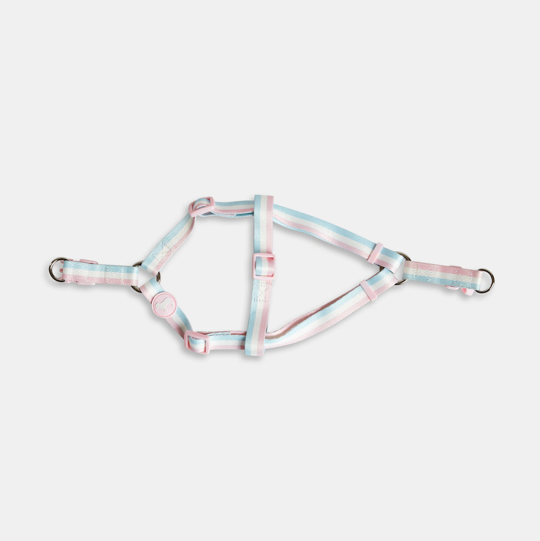 Pretty Dog Harness in Candyfloss Stripe | Barc London